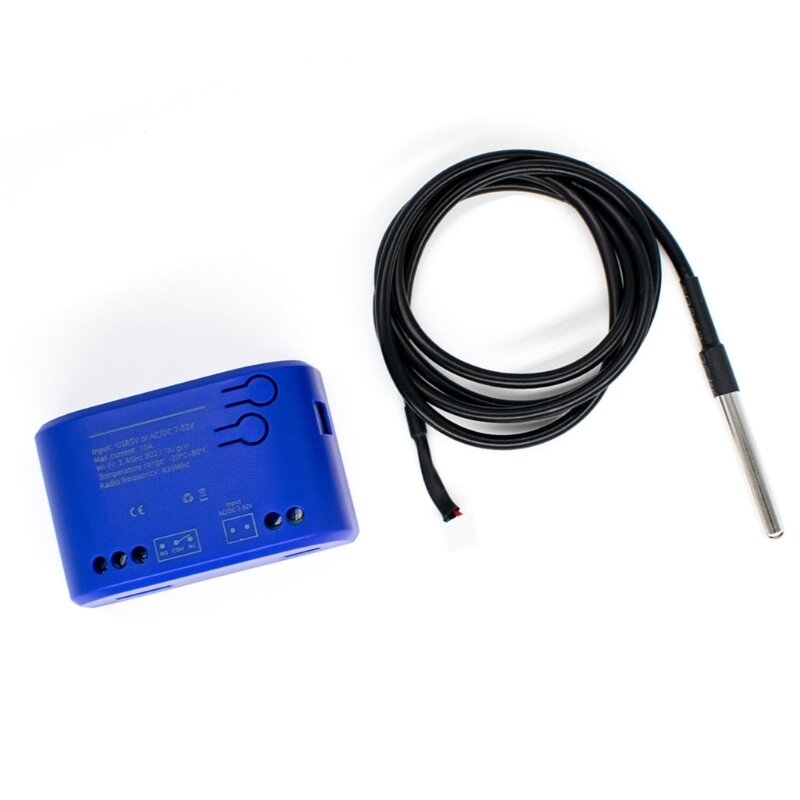 Небольшие температурные переключатели со встроенными датчиками ABS Беспроводной термостат с дистанционным управлением 16A Мощностью 2000 Вт с высокой нагрузкой для домашнего использования