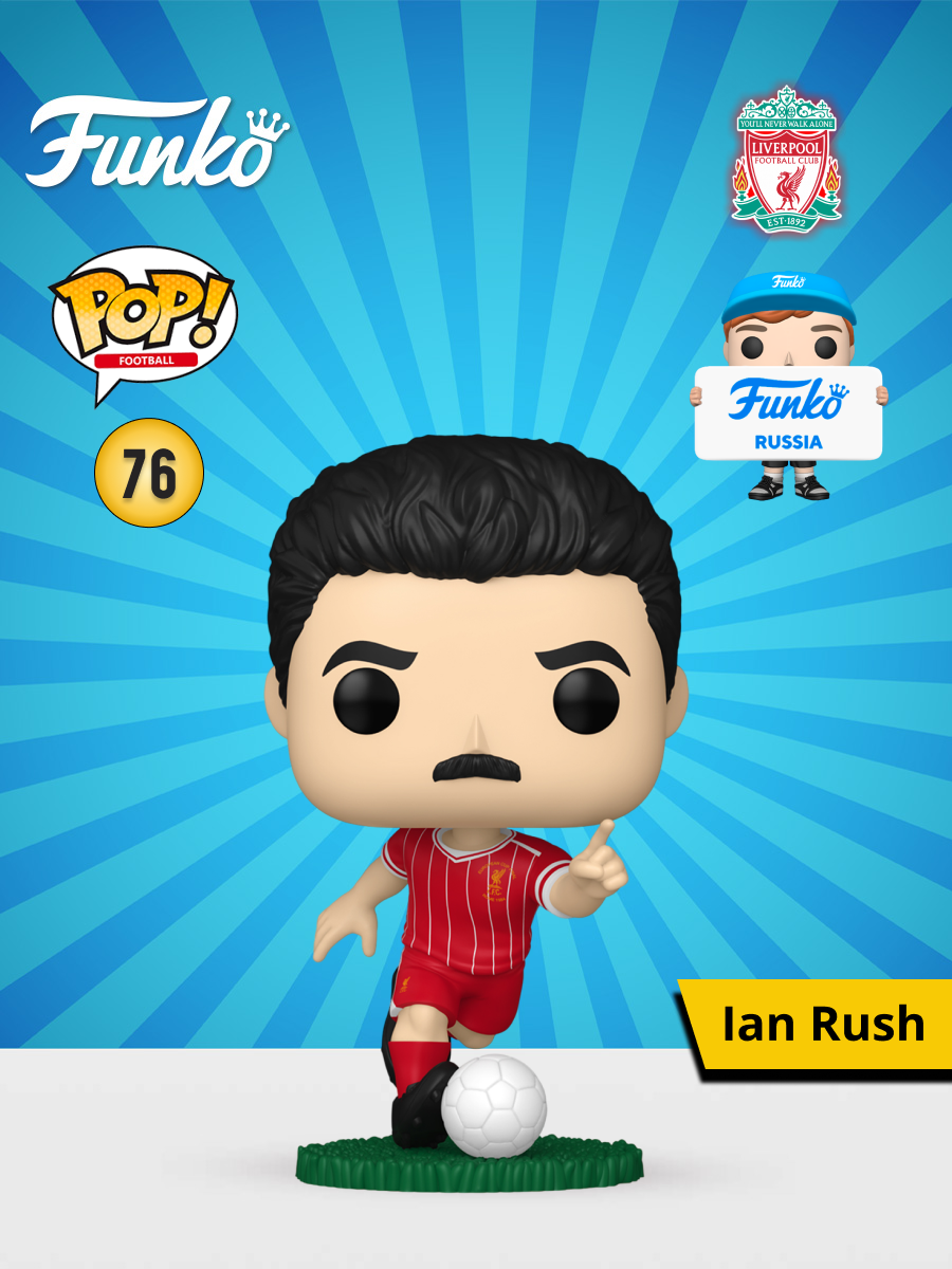 Фигурка Funko "POP! Football Liverpool", Ian Rush, виниловая