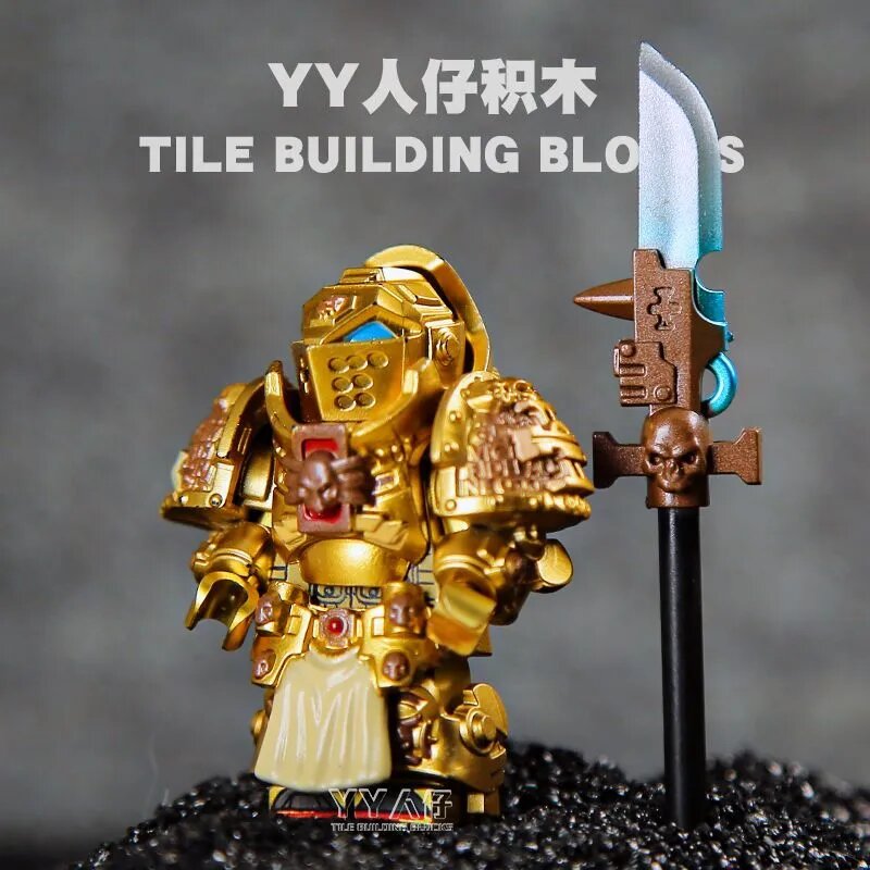 Warhammer 40k 1 солдатик конструктор С оружием