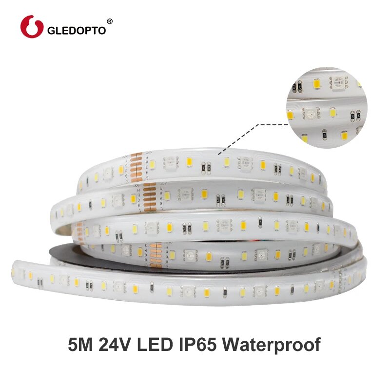 GLEDOPTO GL-C-008(MIX) RGB CCT Контроллер 5m LED Strip IP65