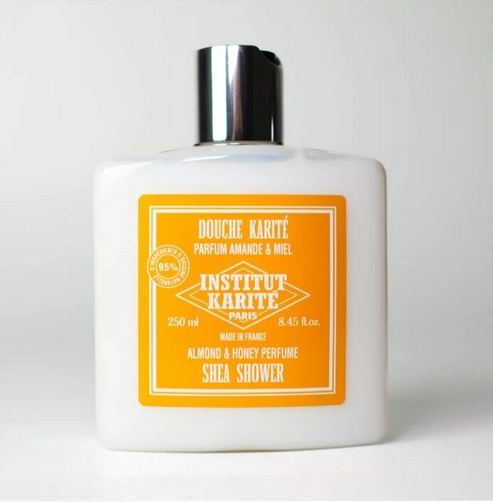 Institut Karite - Shea Cream Wash Almond & Honey Крем-гель для душа с маслом ши, миндалем и медом 250 мл