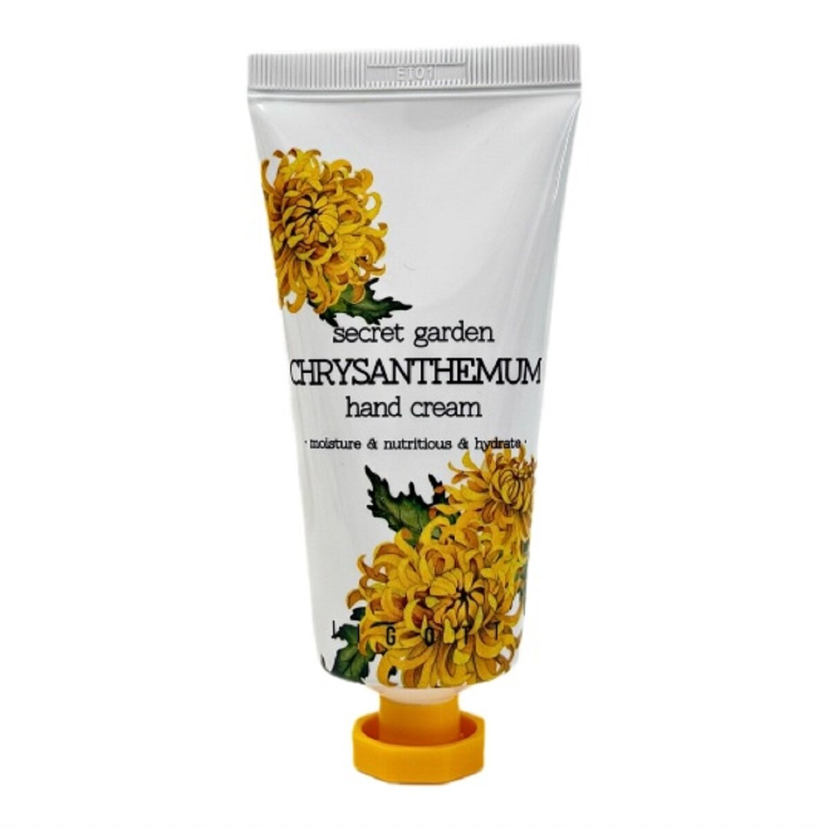Jigott Крем для рук с экстрактом хризантемы (100мл) Secret Garden Chrysanthemum Hand Cream