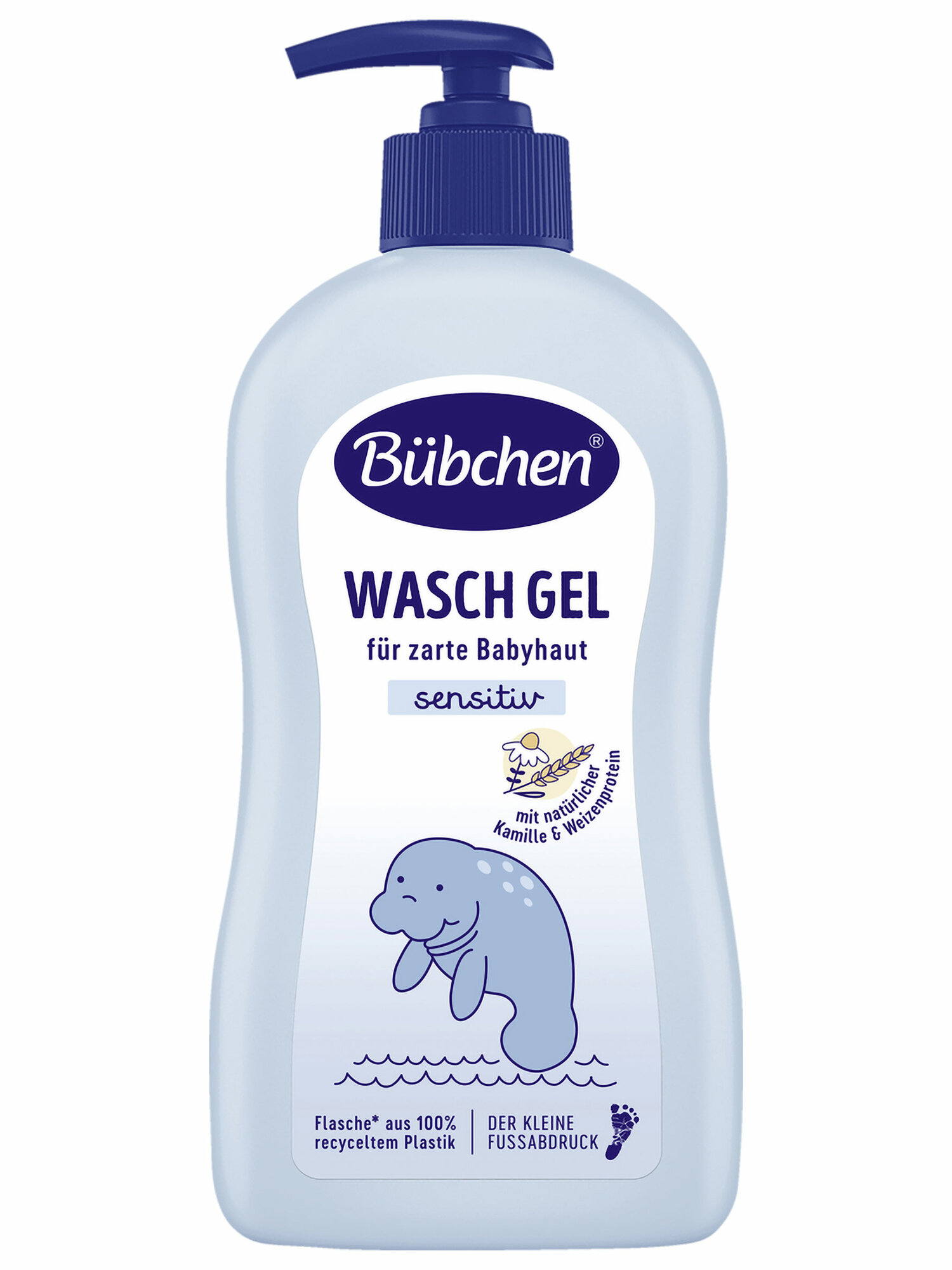 Детский гель Bubchen Sensitive для умывания и купания, 400 мл