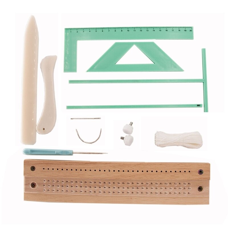 Линейка для переплетных работ и Набор Переплетных принадлежностей L-Образная Линейка, Т-Образная Линейка, Направляющая расстояния, Набор Углов Для Вырезания Квадратов