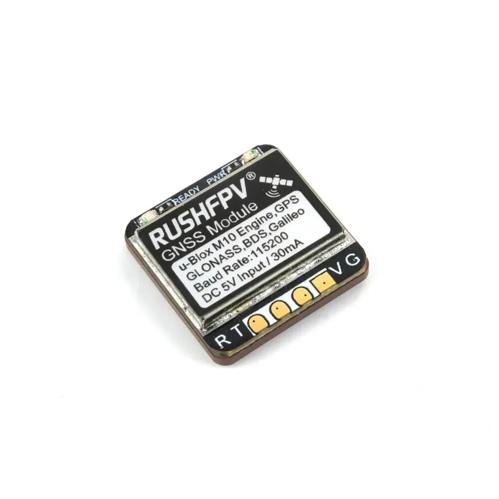Модуль GNSS MINI (GPS/GLONASS) RUSHFPV Черный матовый для р/у моделей — фото 1