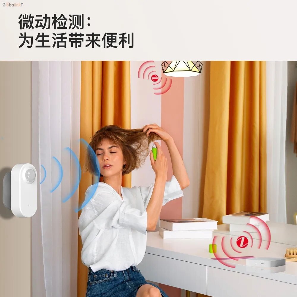 Умный датчик движения Tuya Zigbee 24GHz Миллиметровый радар, ИК-датчик, беспроводной — фото 1