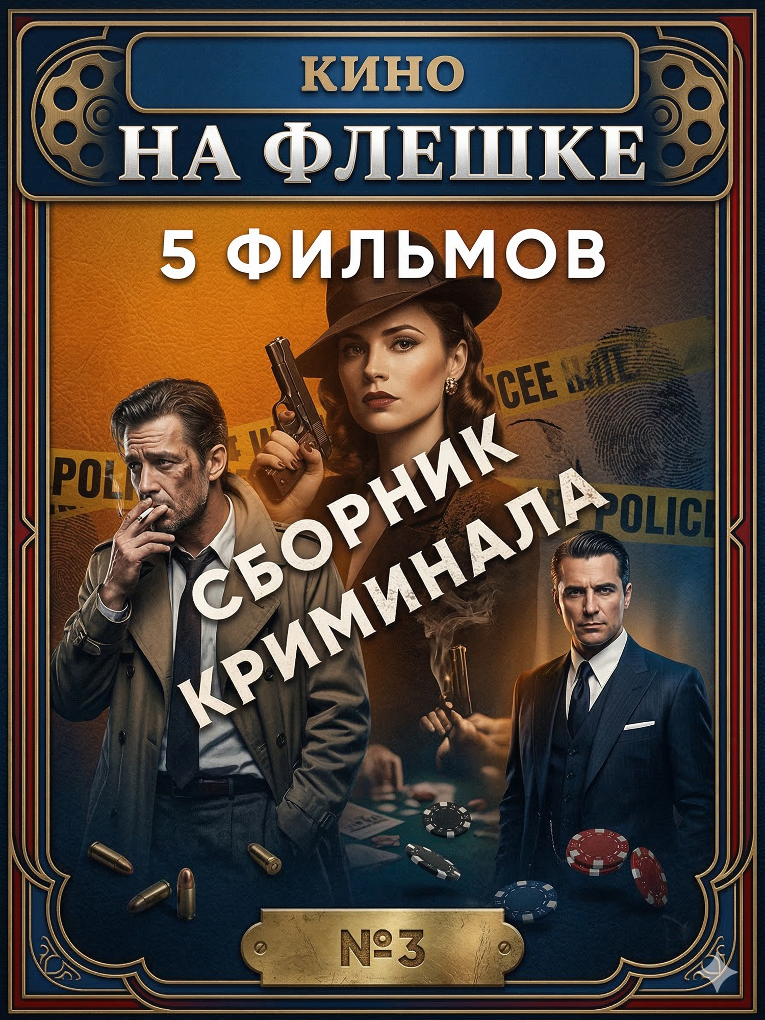 Сборник Криминала (4) Часть 3 на USB флешке с Type C