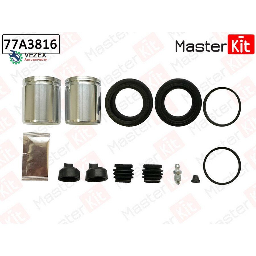 MASTERKIT 77A3816 Ремкомплект тормозного суппорта+поршень Opel MOVANO B (X62) 2010 - 77A3816