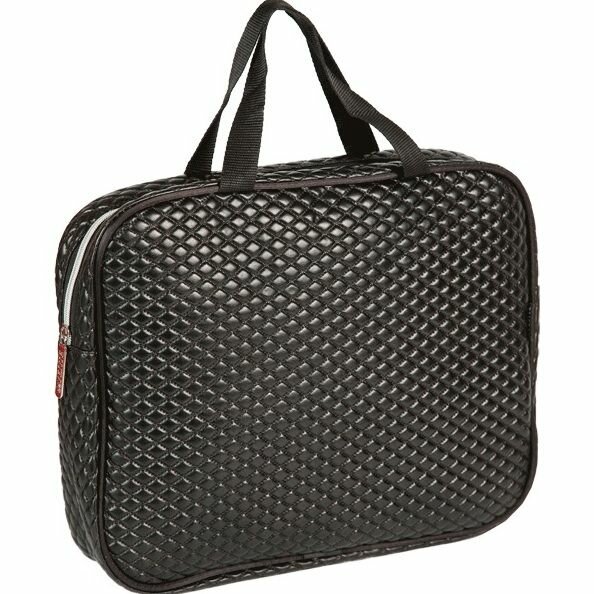 Папка deVENTE "Classic", для тетрадей А4, на молнии, экокожа, черная