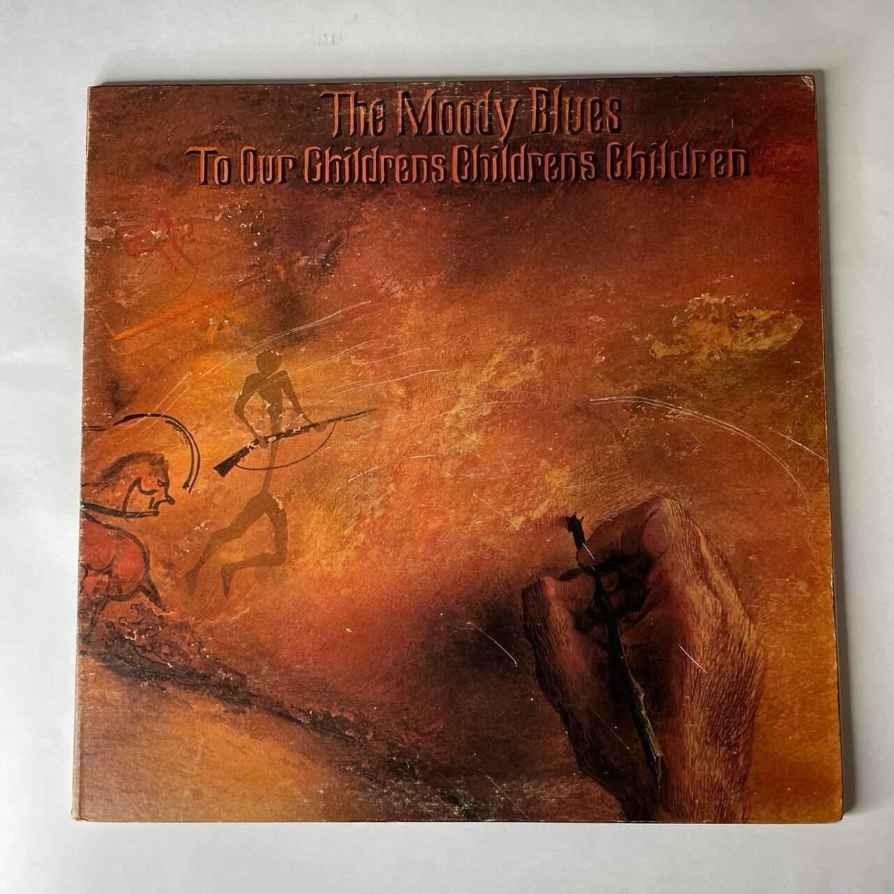 Винтажная виниловая пластинка LP The Moody Blues, To Our Children's Children's Children (США 1969)