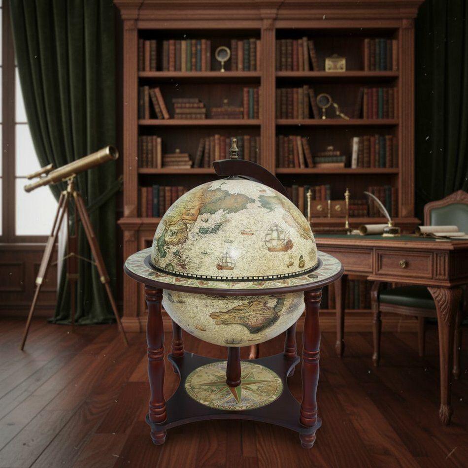 Глобус-бар настольный Robinson