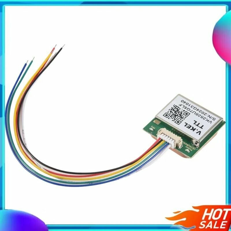 (Z U V G) VK2828U7G5LF GPS-модуль TTL 1-10Hz с антенной вспышка Управление полетом Модель GPS