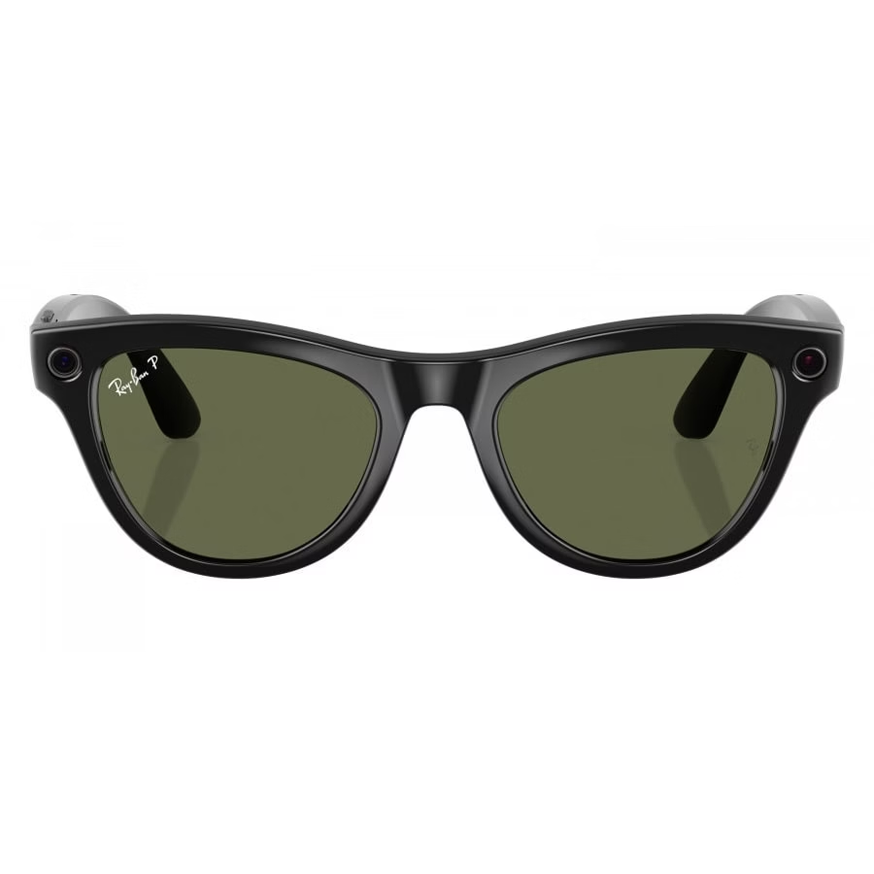 Умные очки Ray-Ban Skyler, Shiny Black/Polar G-15 Green (150-52)