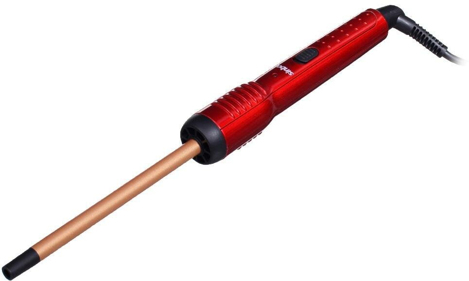 Щипцы для завивки Sinbo SHD 7077, 30 Вт, макс. темп. 200 °C, керамическое покрытие, красный/золотистый