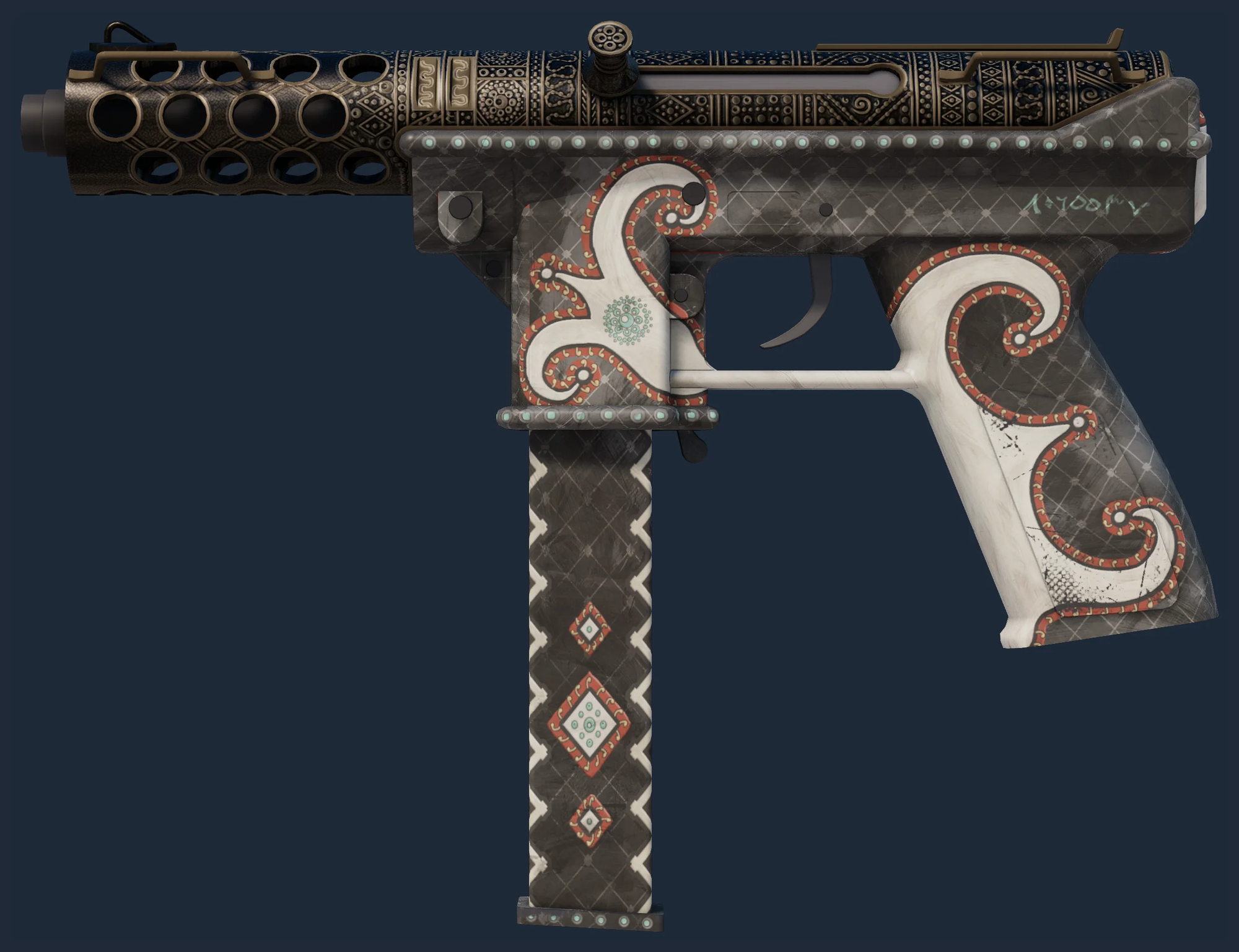 StatTrak™ Tec-9 | Джамбия (Немного поношенное) Скины CS2 с быстрой автовыдачей steam trade