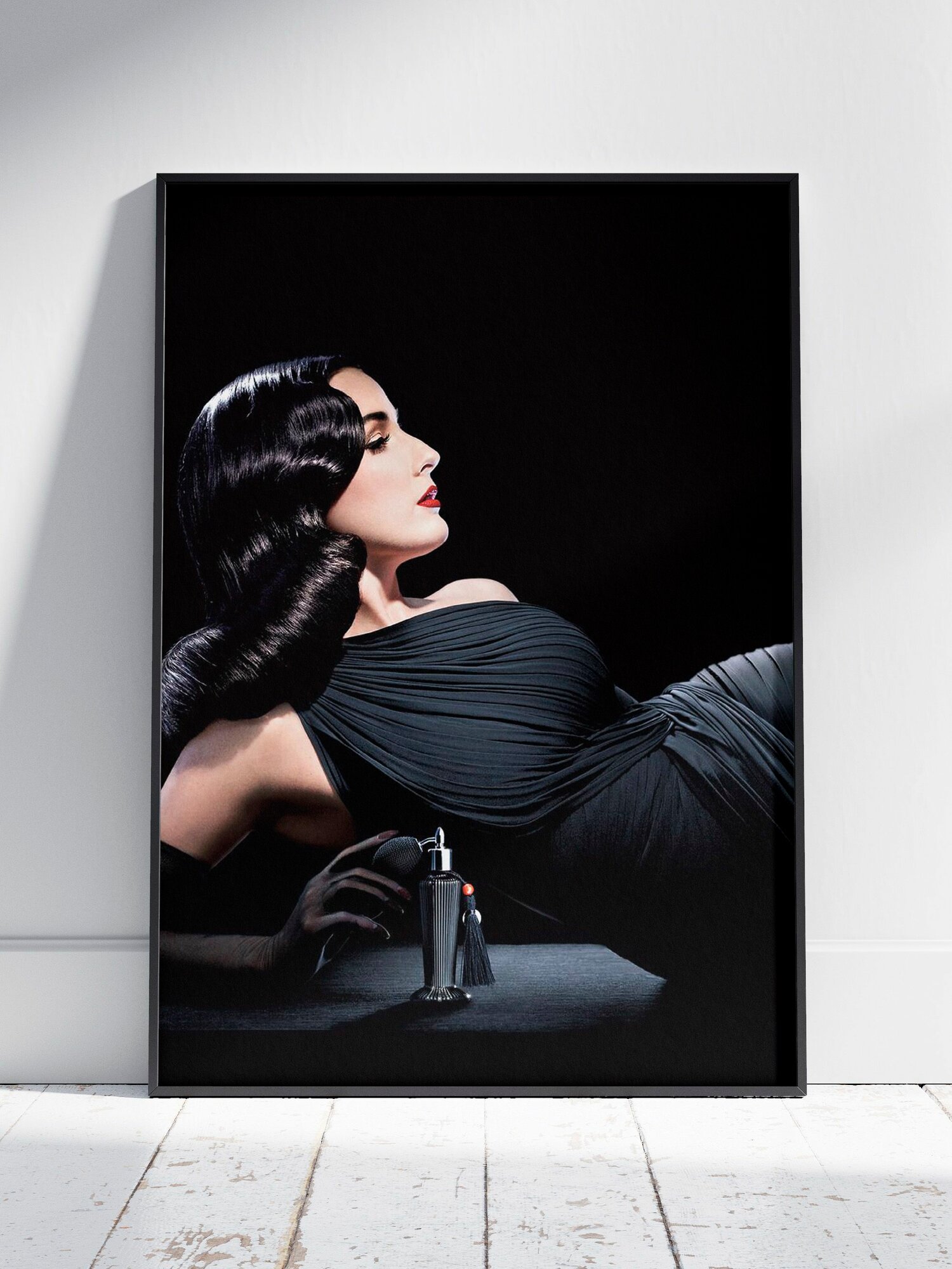 Плакат на стену для интерьера Дита фон Тиз (Dita Von Teese 19) - Постер по модели, бренду и моде формата A4 (21x30 см)