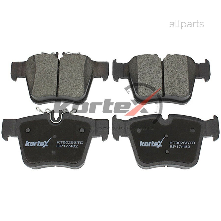 KORTEX KT9026STD Колодки торм. MB W169 04-/W176 12- зад. к-т