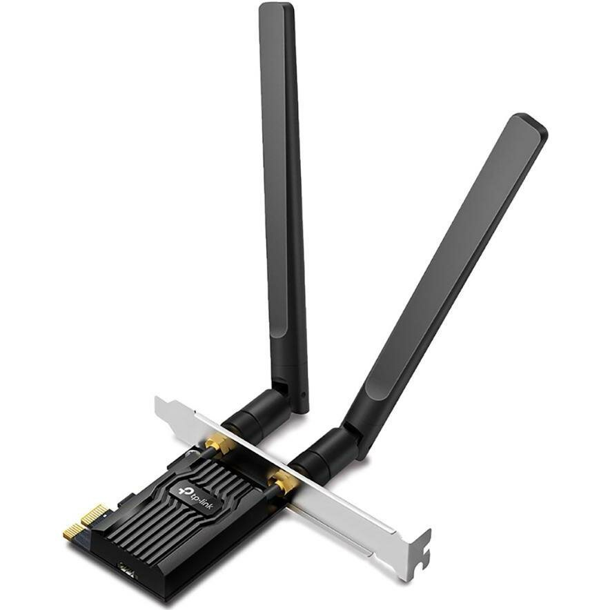 Сетевой адаптер WiFi PCIe TP-Link Archer TX20E, Wi-Fi + Bluetooth AX1800 PCI Express (ант. внеш. съем) 2ант.