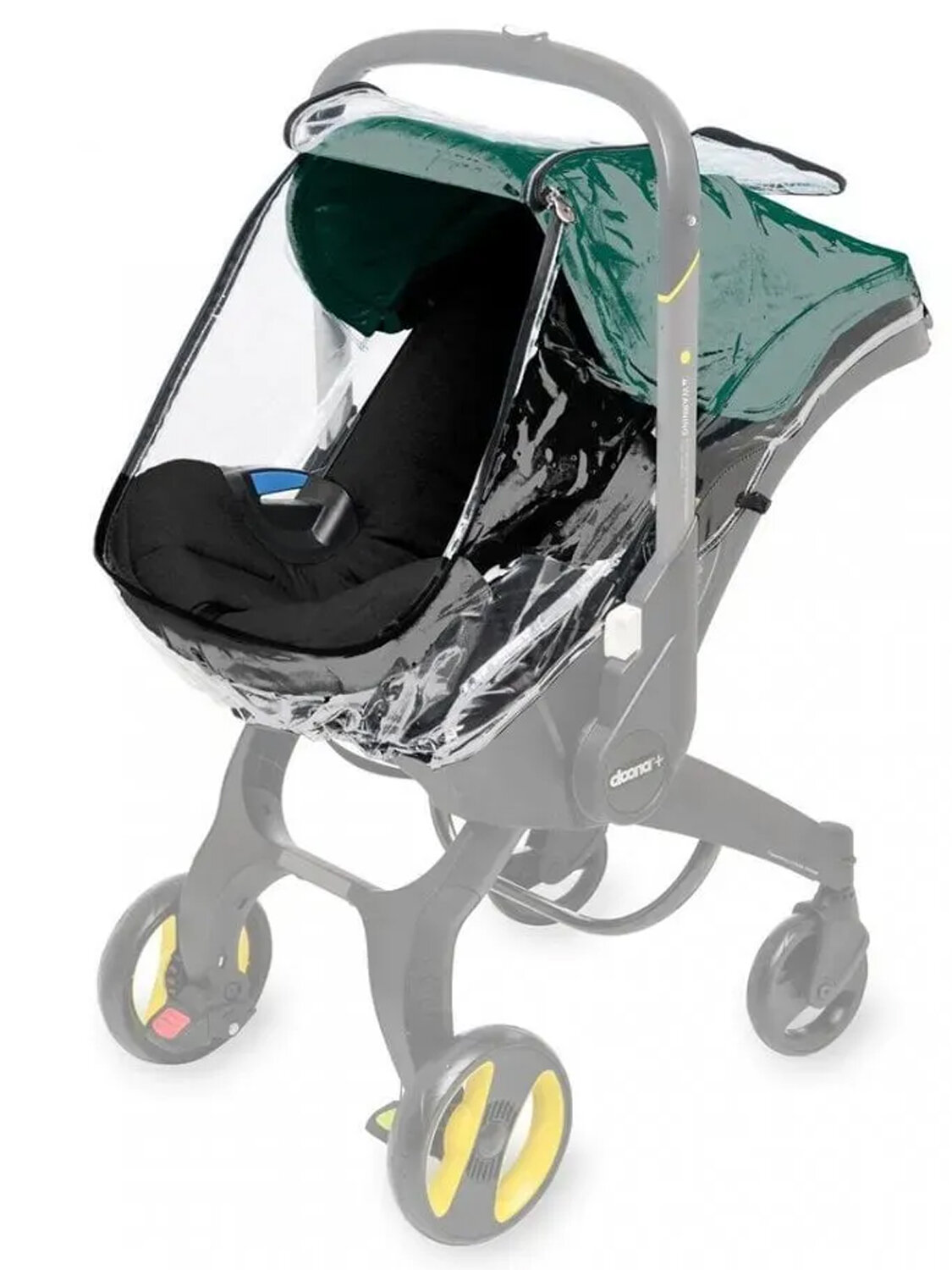 Дождевик для коляски-автокресла Doona+ /Doona I, прозрачный с окошком