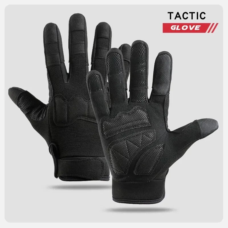 Черные тактические перчатки RacewoRK Origin XXL