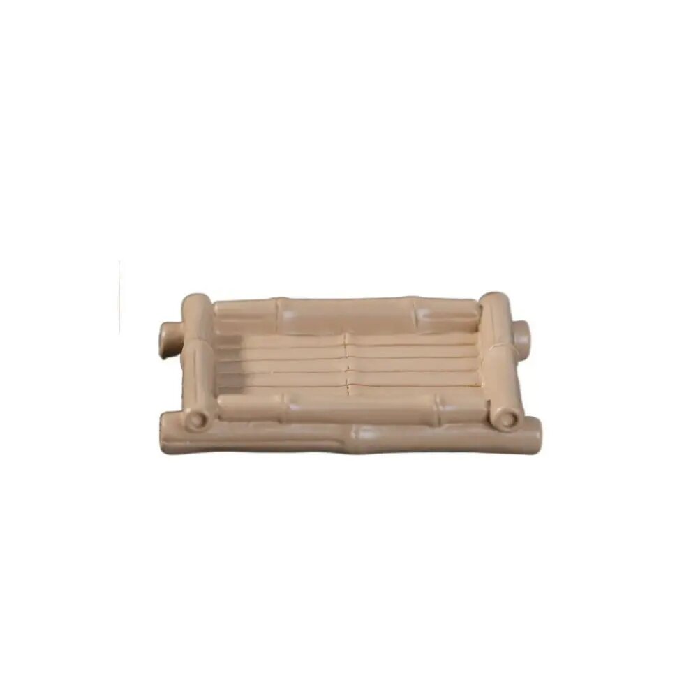 Бежевая миниатюрная фигурка из смолы, style 12
