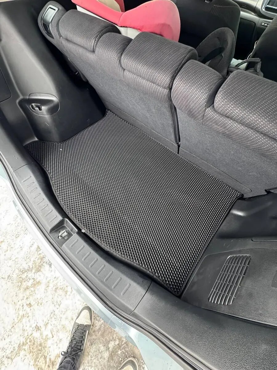 EVA Коврик в багажник Honda Fit 2 гибрид (2007-2013) Фит 2. Ева ковер
