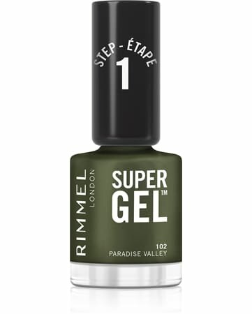 Лак для ногтей Rimmel Super Gel, оттенок 102 Paradise Valley, 12 мл