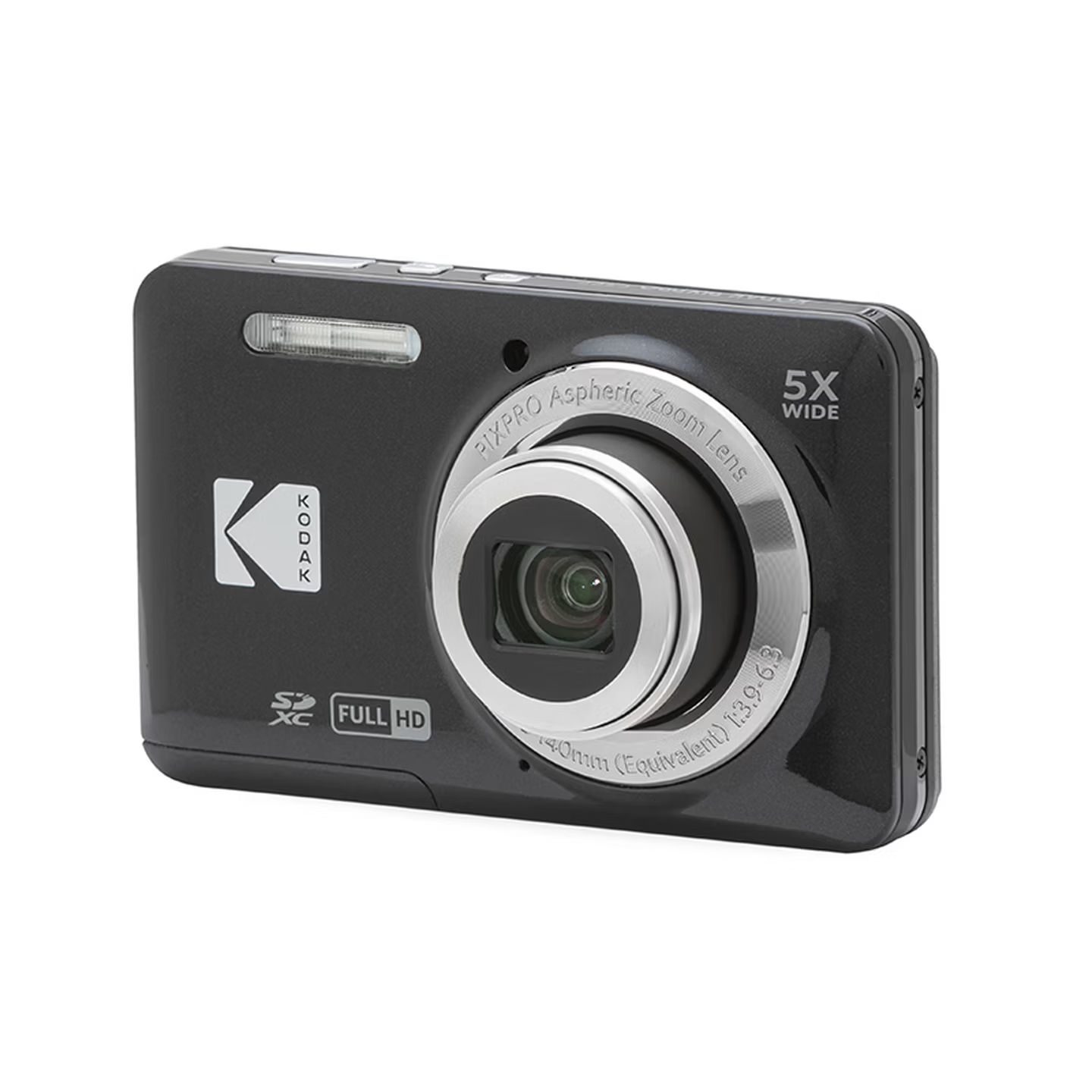 Цифровая камера KODAK PIXPRO FZ55, 5x оптический зум, Full HD 1080p, компактная для повседневной съемки