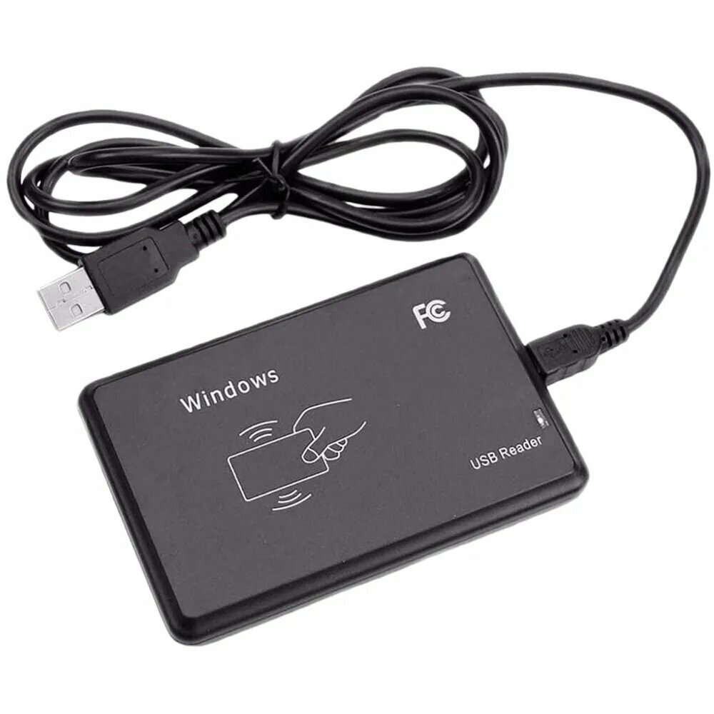USB-ридера NFC 13,56 МГц для бесконтактного чтения карт и меток NTAG