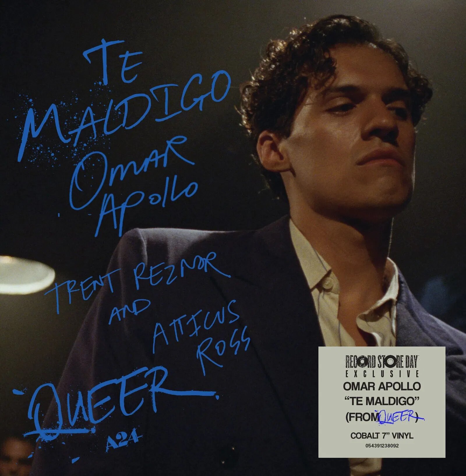 Виниловая пластинка OST - Te Maldigo (V7) (Omar Apollo, Trent Reznor & Atticus Ross) (Blue Vinyl LP), 054391238092