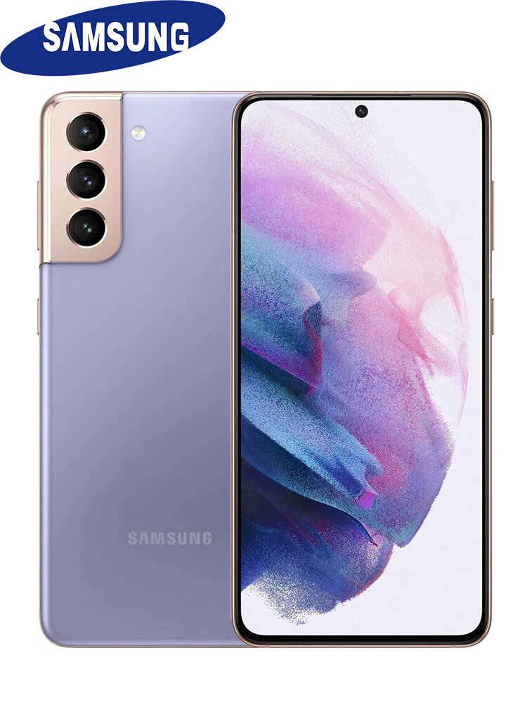 Смартфон Samsung Galaxy S21 8/256ГБ, Android 11, NFC, 3 камеры