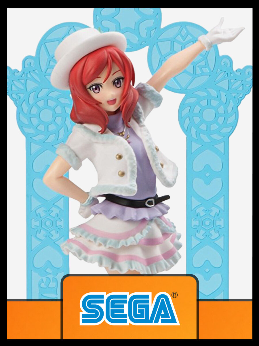 Оригинальная фигурка Maki Nishikino от Sega из аниме Love Live! / Маки Нисикино "Лав Лив!" 20 см