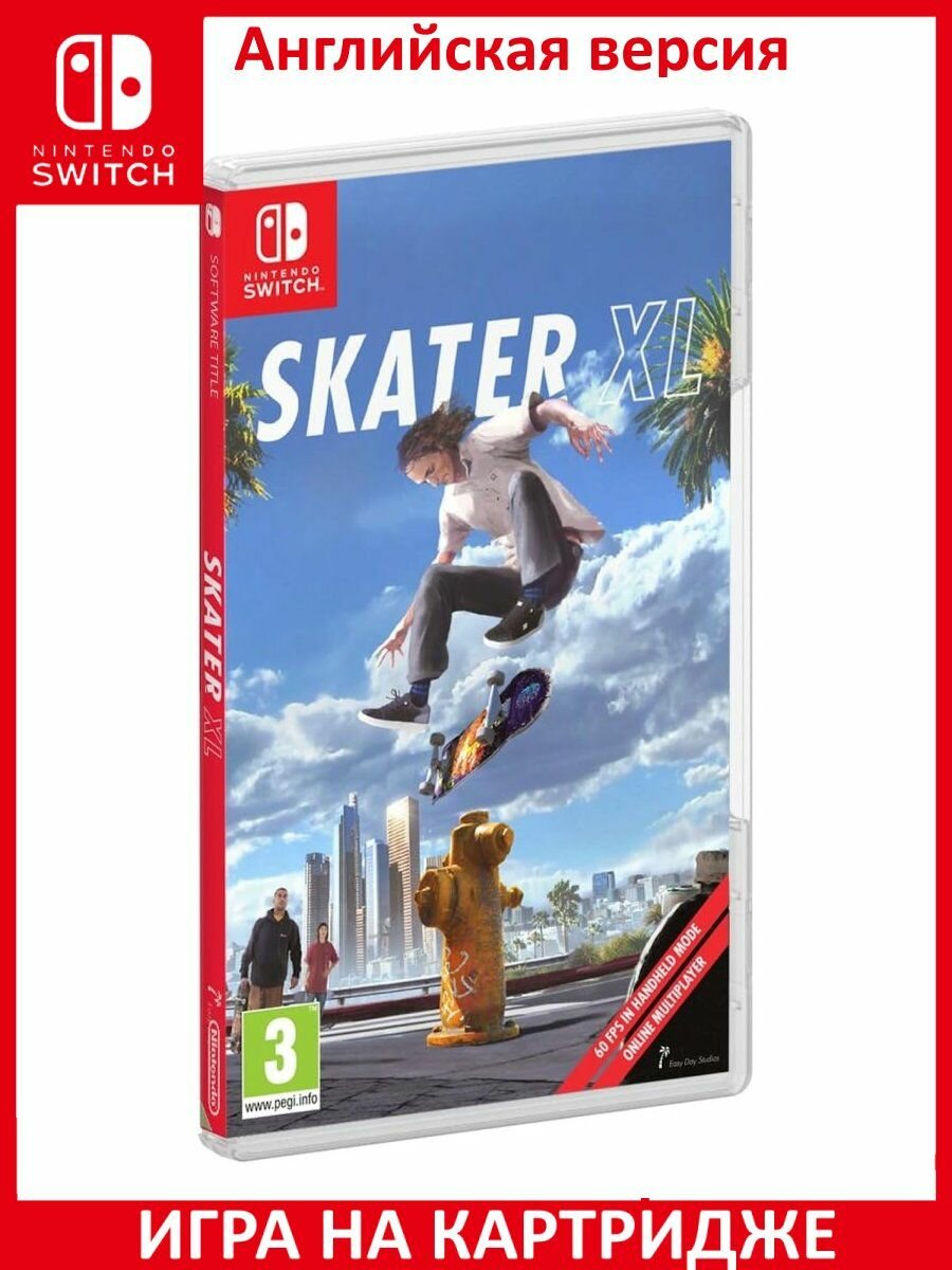 Игра Skater XL Switch Картридж на Nintendo Switch Английская версия