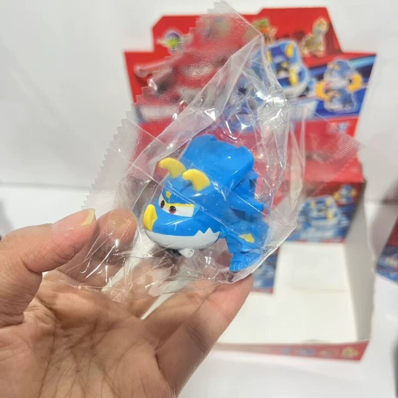 Мини-трансформер-сюрприз Audi Double Diamond Super Wings «Динозавр-спасатель» (Ledi Da Cheng Xiao Dun Cool Rui Da