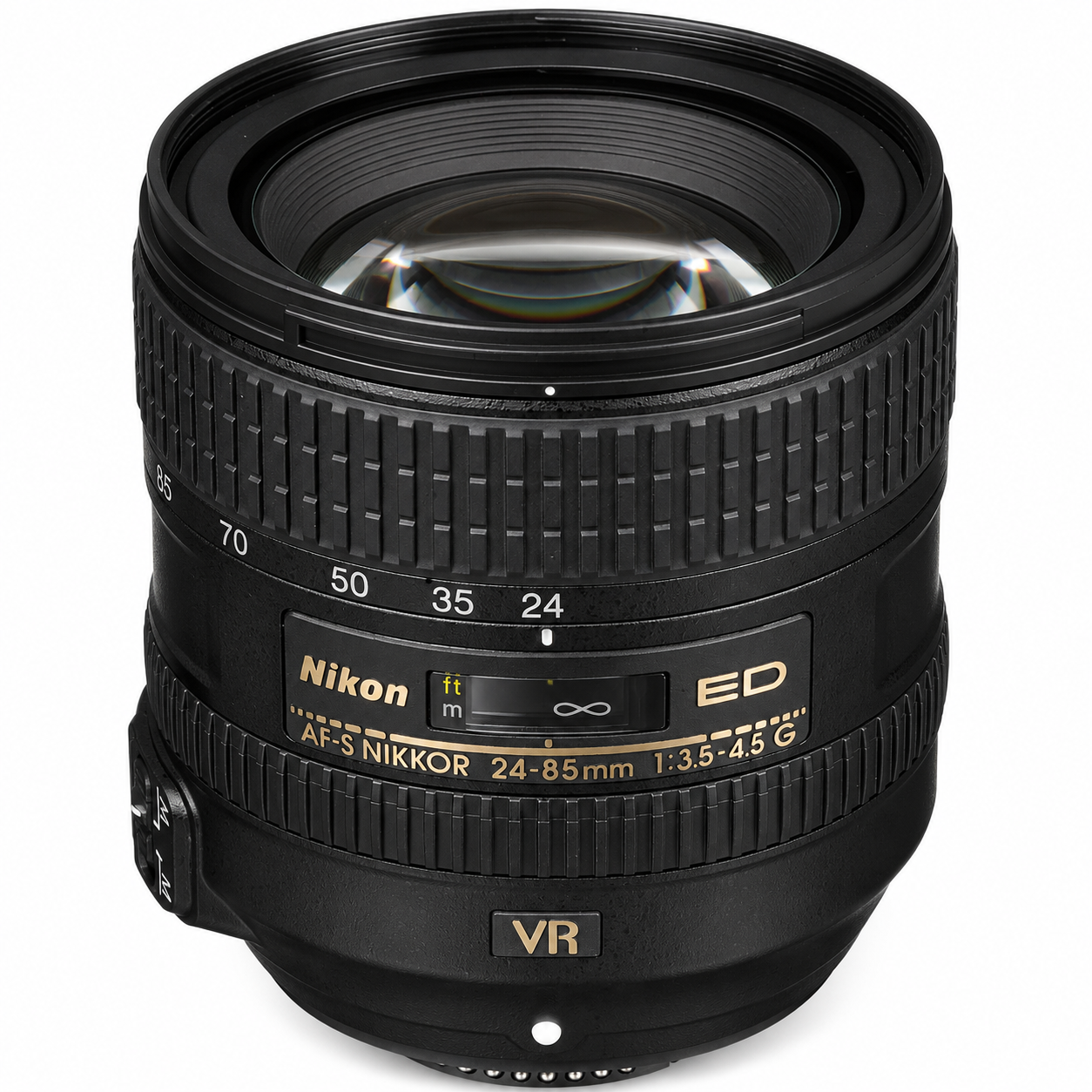 Объектив Nikon 24-85mm f/3.5-4.5G ED VR AF-S Nikkor, зум-объектив, черный