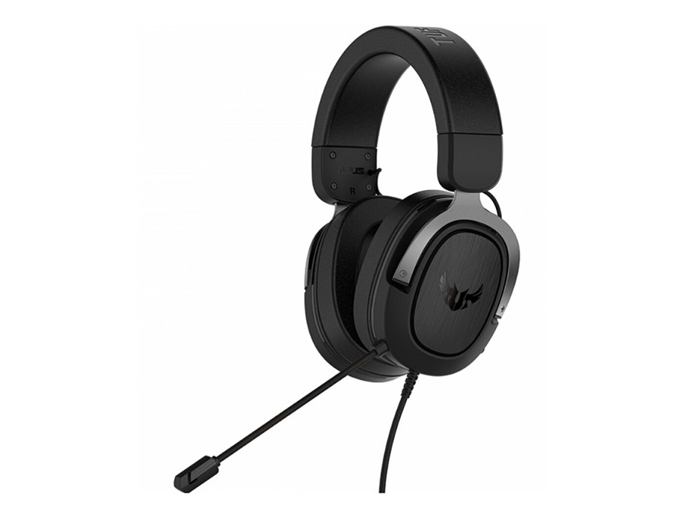 Гарнитура проводная ASUS TUF Gaming H3, Mini jack, Черный/Серый 90YH028G-B1UA00