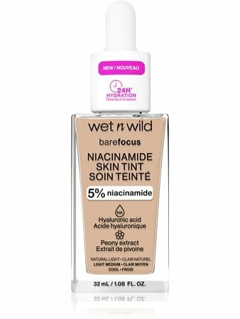 Тональный крем Wet n Wild BareFocus Niacinamide Skin Tint, natural light (cool), 32 мл