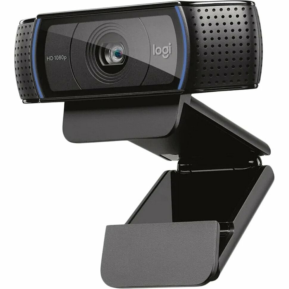 Веб-камера Logitech C920 HD Pro black (2MP, 1920x1080, USB 2.0) (960-000998), 2044165