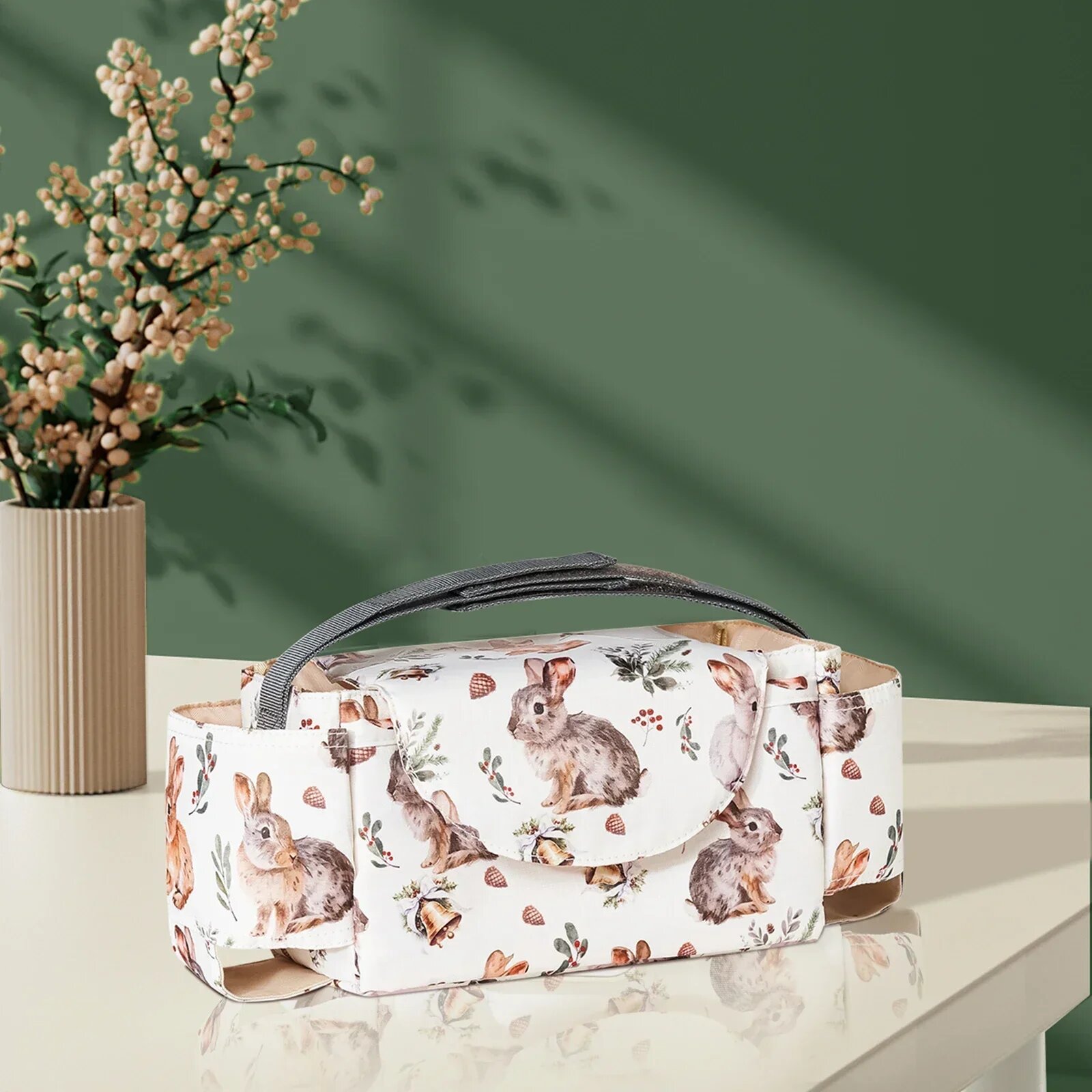 Сумка для подгузников Insular Christmas Rabbit