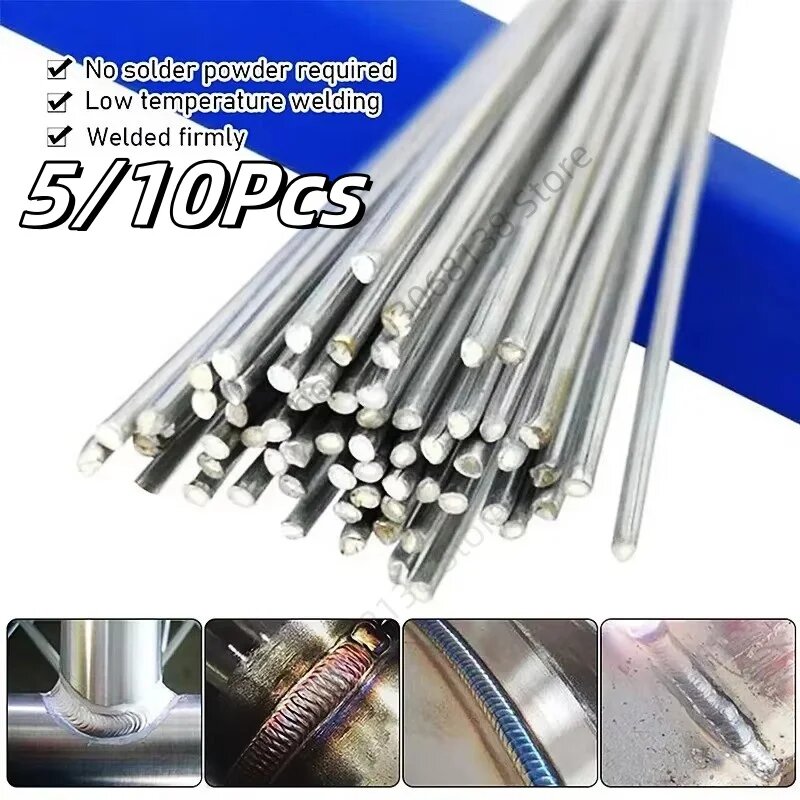 Алюминиевые сварочные прутки 2 мм 5/10 шт. 10Pcs, 1.6mm-25cm