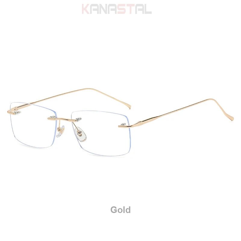 Очки без оправы K21060 Gold, Presbyopic Plus 1.00