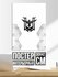 Постер на стену Free Fire white poly