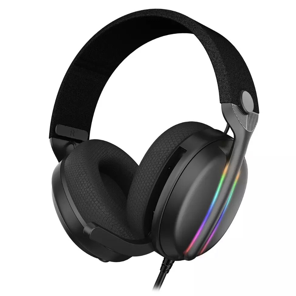 Компьютерная проводная гарнитура Ritmix RH-645M black