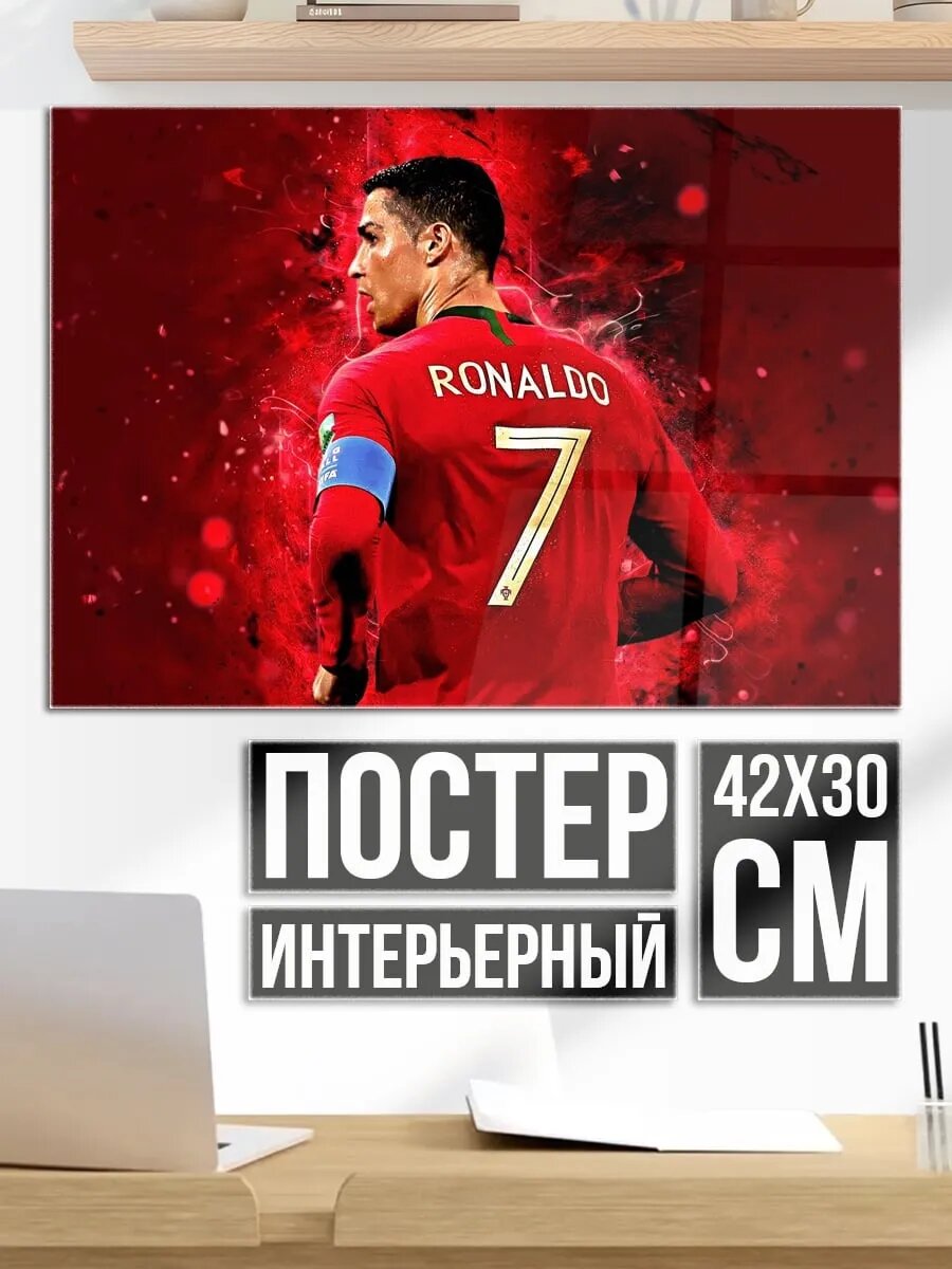 Плакат постер Криштиану Роналду