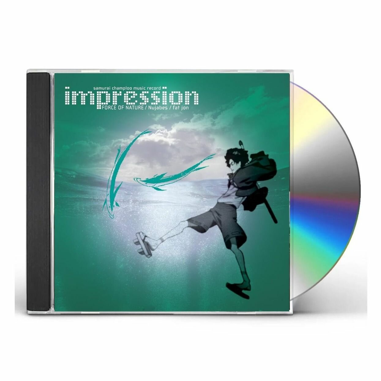 Музыка CD Force Of Nature / Nujabes / Fat Jon - Samurai Champloo Music Record - Impression, Cardboard Sleeve, New