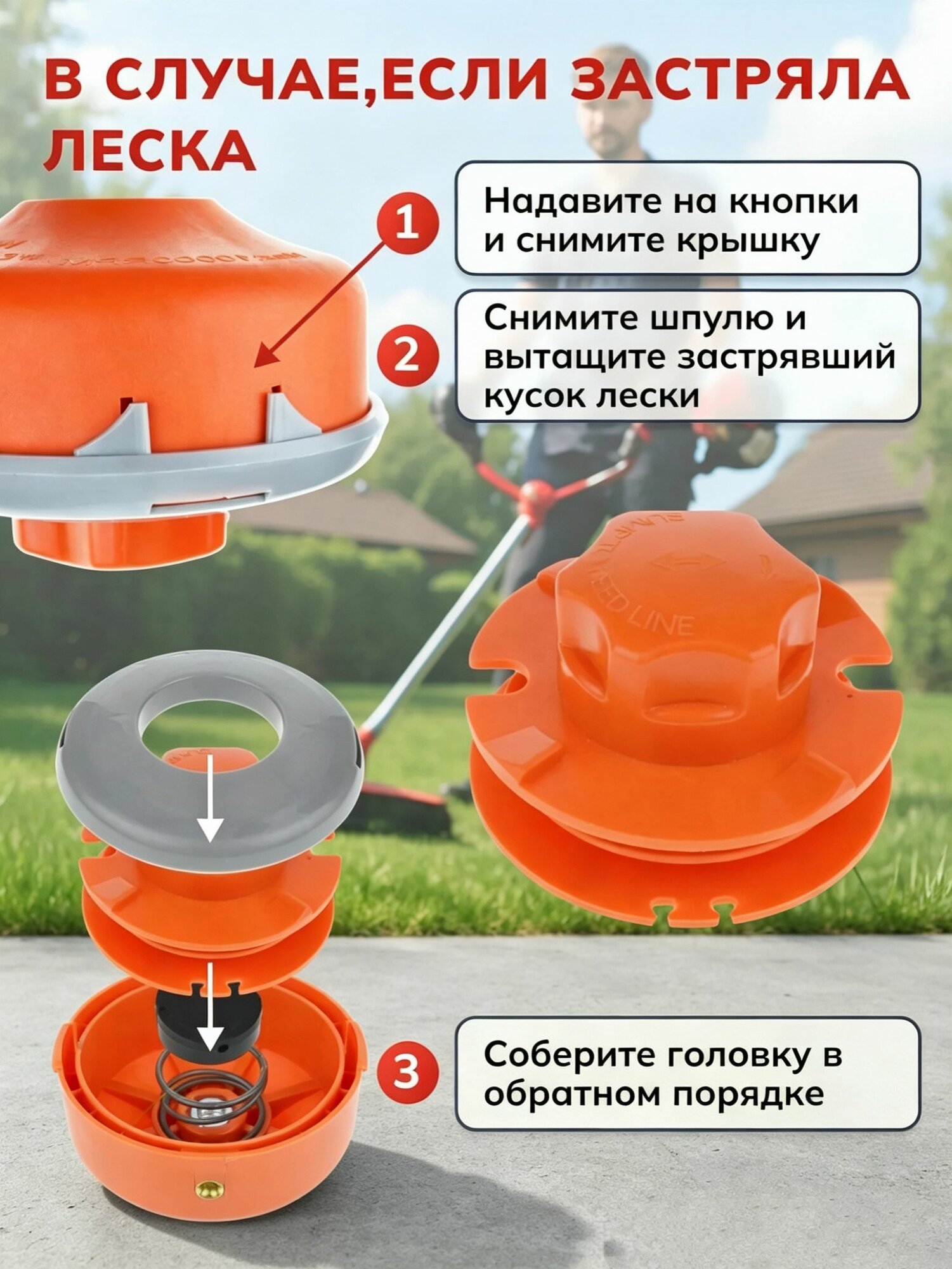 Катушка для триммера — фото 1