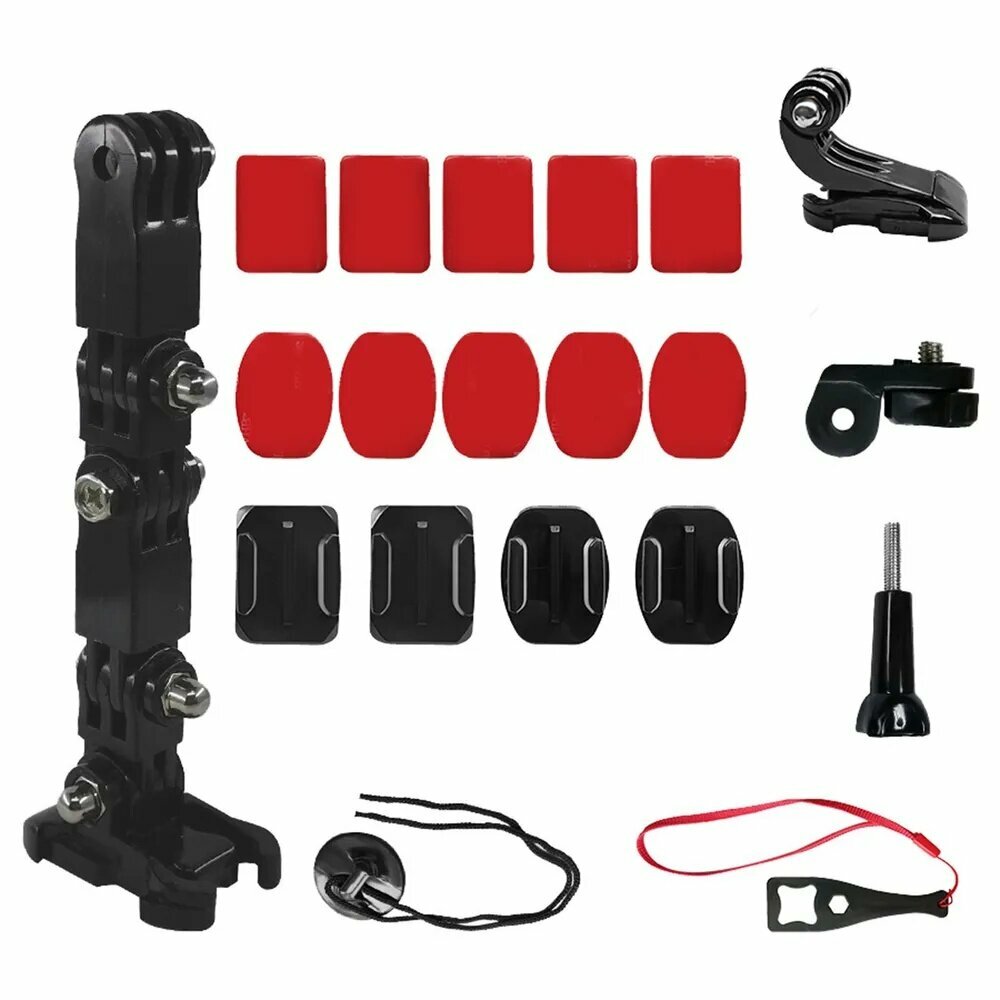 Крепление для мотоциклетного шлема Gopro Hero 9 8 7 6 5 4 Аксессуары для камеры