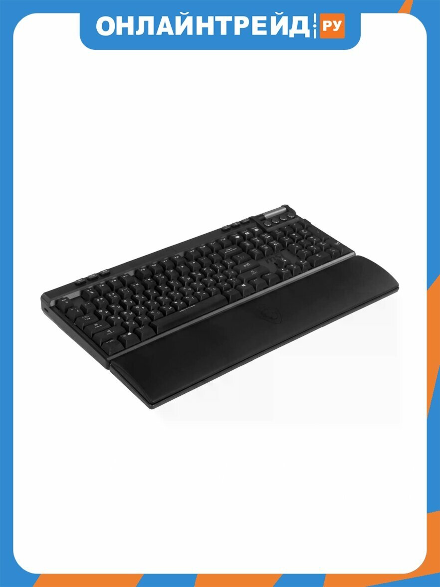 Клавиатура Msi STRIKE Pro W Silent серый/черный (S11-43RU210-CLA)