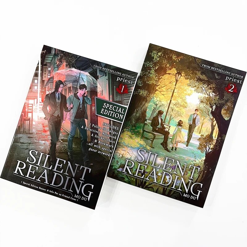 Silent Reading: Priest English Novel Vol.1-2 2Books