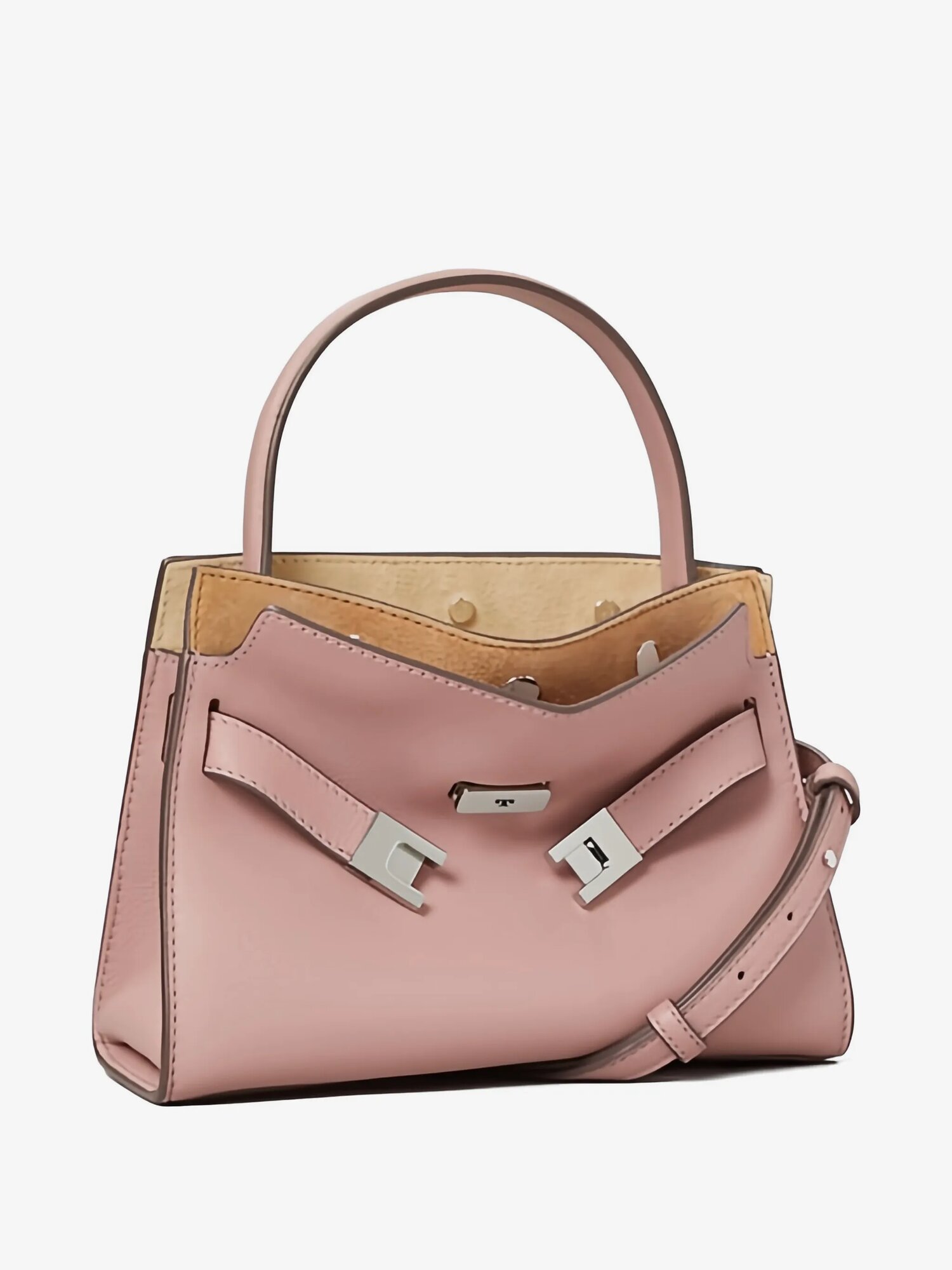 Сумка Tory Burch Lee Radziwill, розовый — фото 1